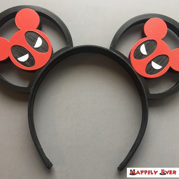 Deadpool 3d Mask - Etsy