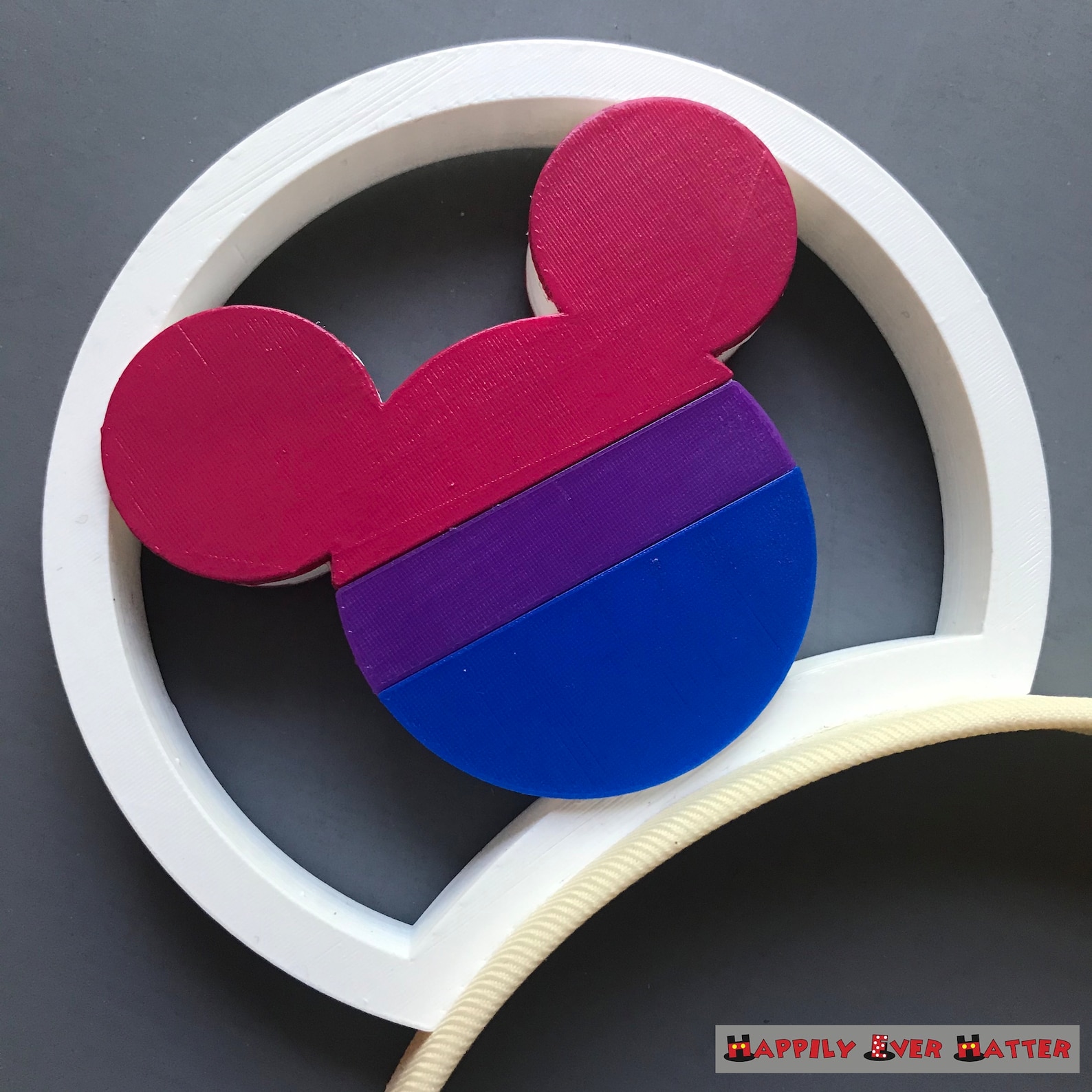 Bisexual Pride Flag Mickey 3D Printed LGBTQIA Mickey Mouse - Etsy
