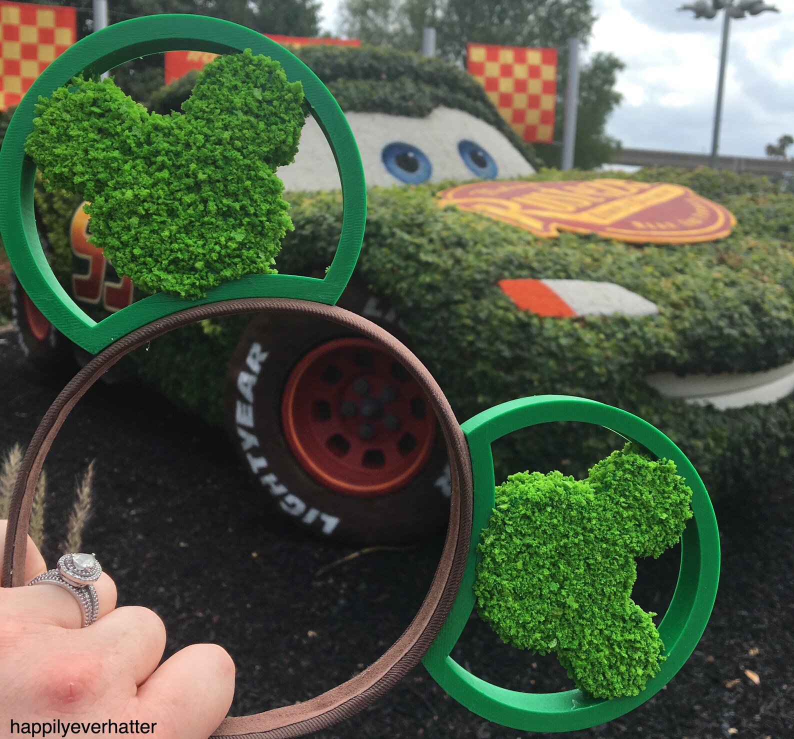 Mickey Topiary Flower and Garden Festival 3D Printed Mouse Ears ...