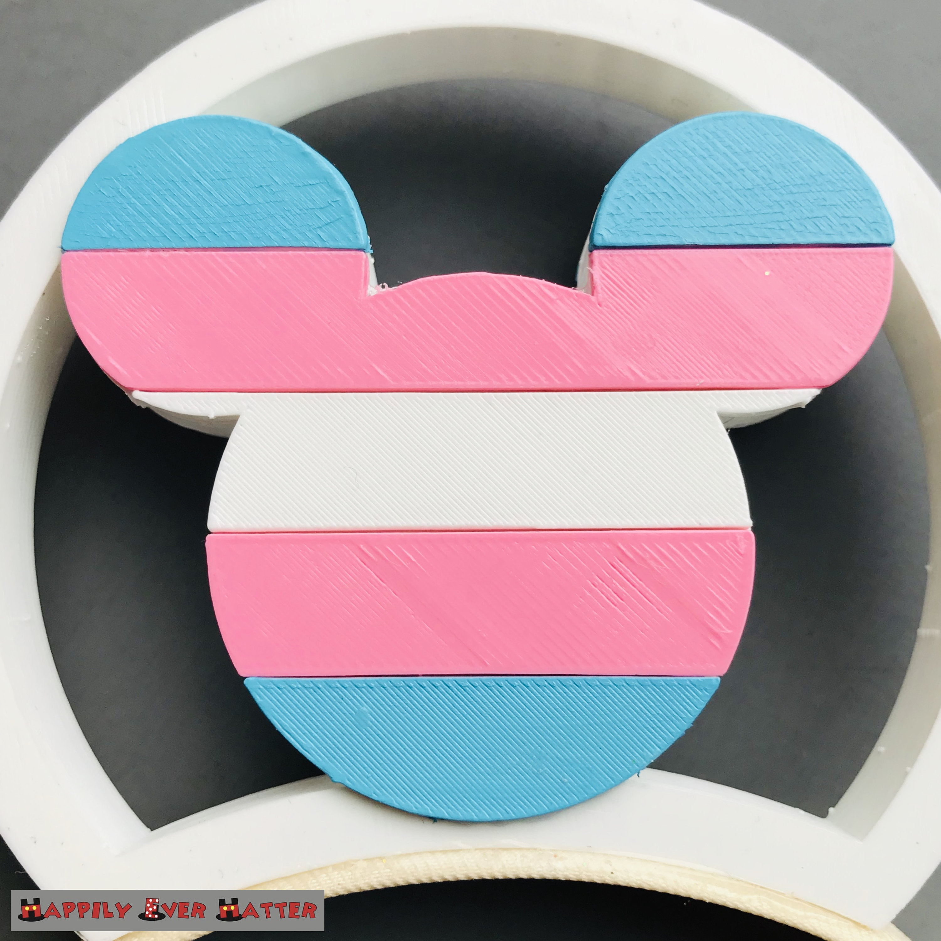 Transgender Pride Flag Mickey 3D Printed LGBTQIA Mickey Mouse - Etsy.de