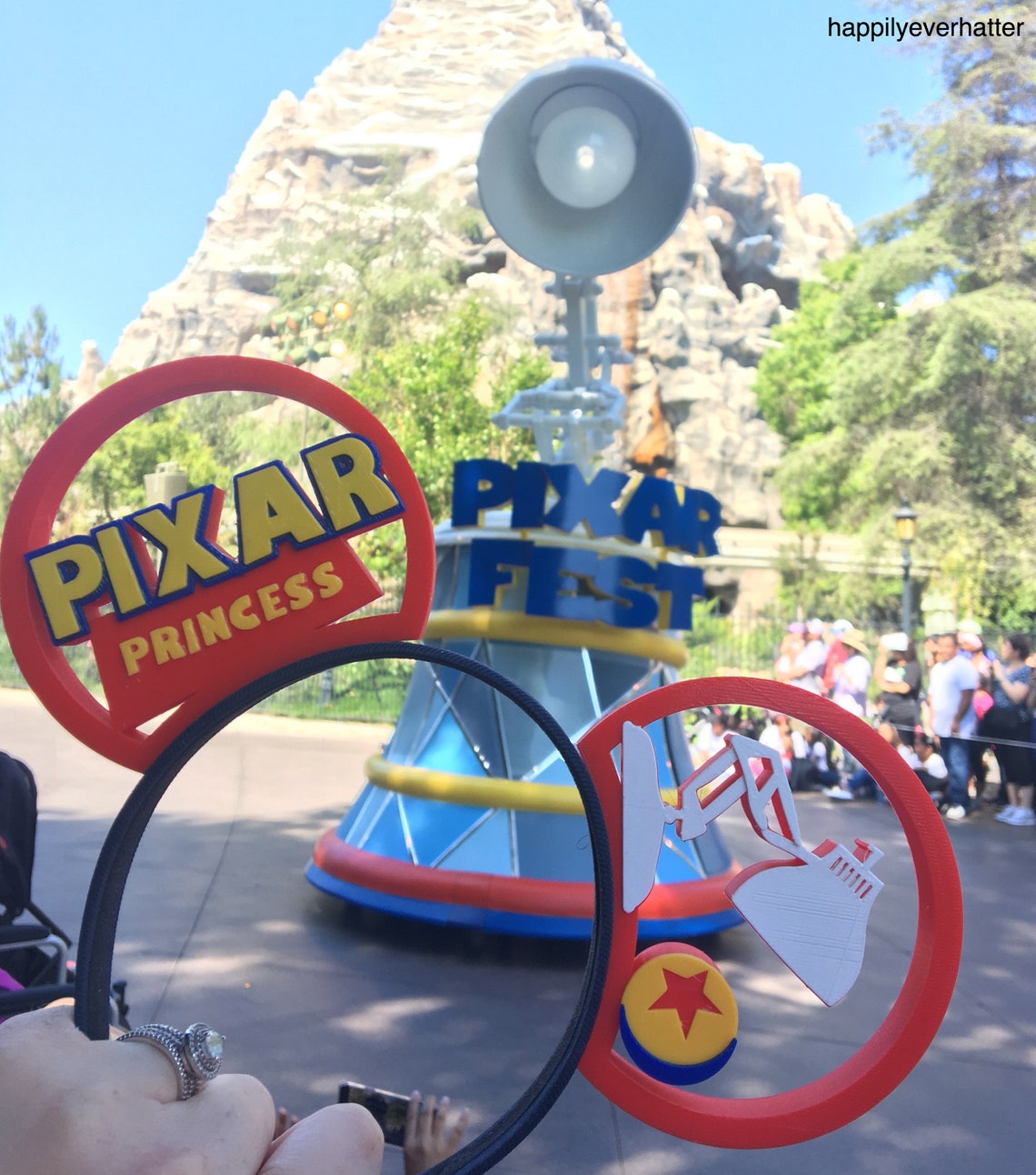 Pixar Princess Luxo Lamp and Pixar Ball 3D Printed Mickey | Etsy