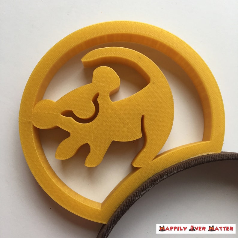 Simba Lion King 3D Printed Mickey Mouse Ears IllusionEars | Etsy