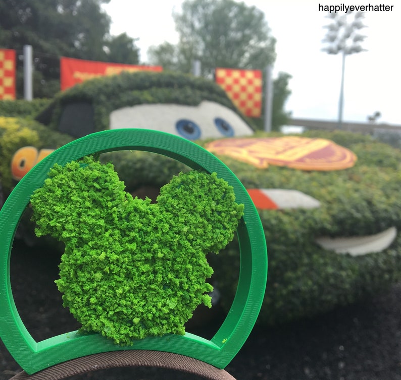 Mickey Topiary Flower and Garden Festival 3D Printed Mouse - Etsy UK