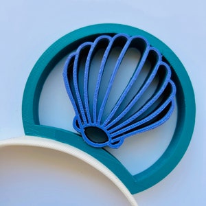 Mermaid Shells Ariel Little Mermaid 3D Printed Mickey Mouse Ears ...