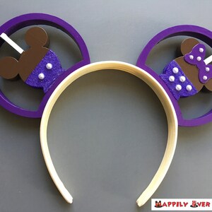 Purple Potion Mickey and Minnie Candy Apple Sugar 3D Printed | Etsy