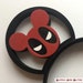 Deadpool 3D Printed Mickey Mouse Ears Illusionears Headband - Etsy
