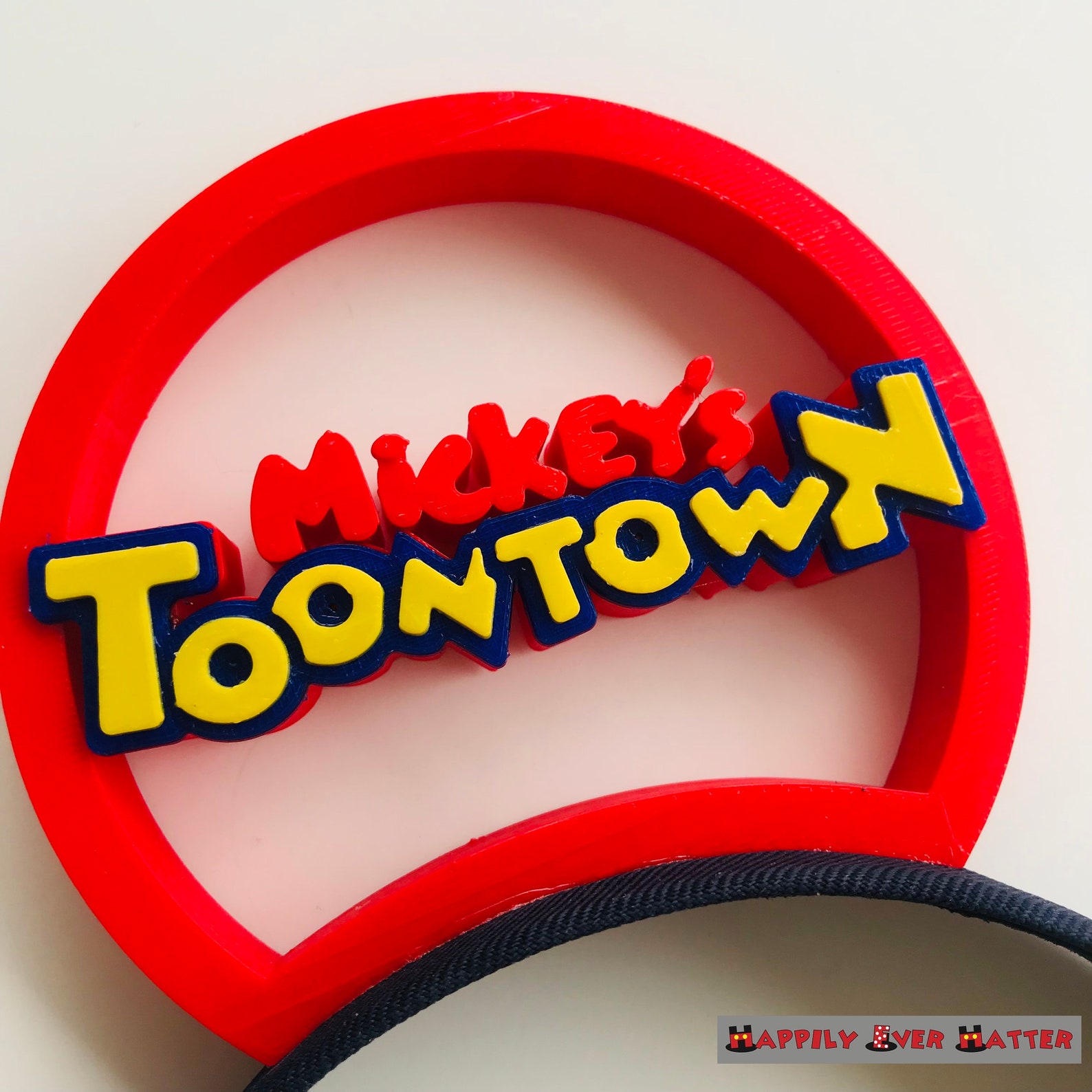 Mickey's Toontown Sign Disneyland 3D Printed Mickey Mouse - Etsy