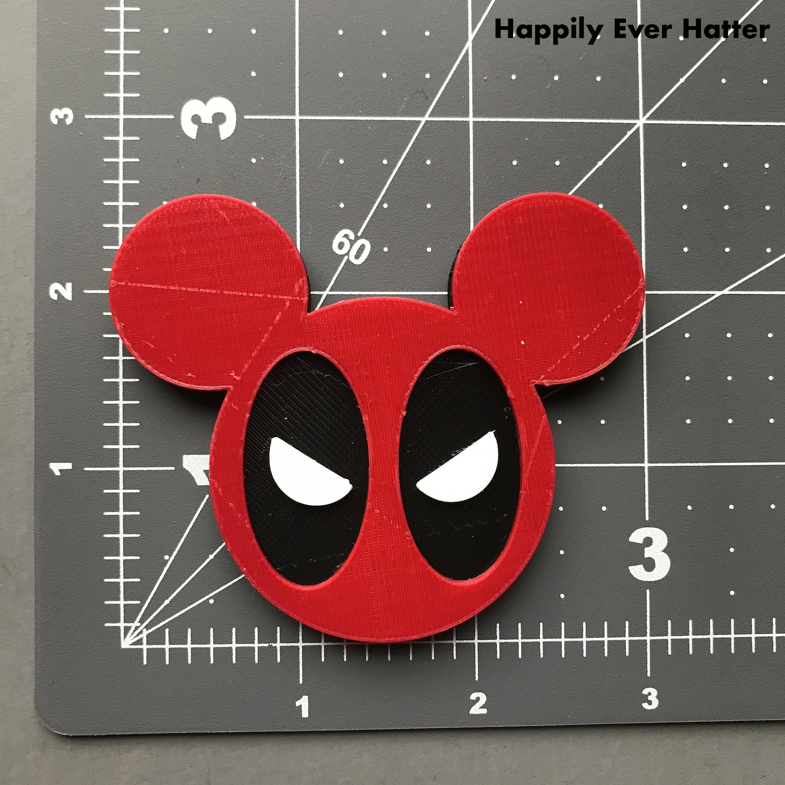 Deadpool 3D Printed Women and Girls Hair Clip Barrette Accessory or ...