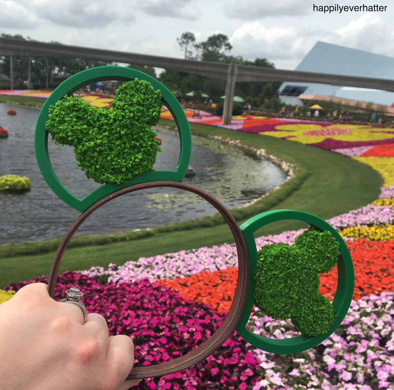 Mickey Topiary Flower and Garden Festival 3D Printed Mouse Ears ...