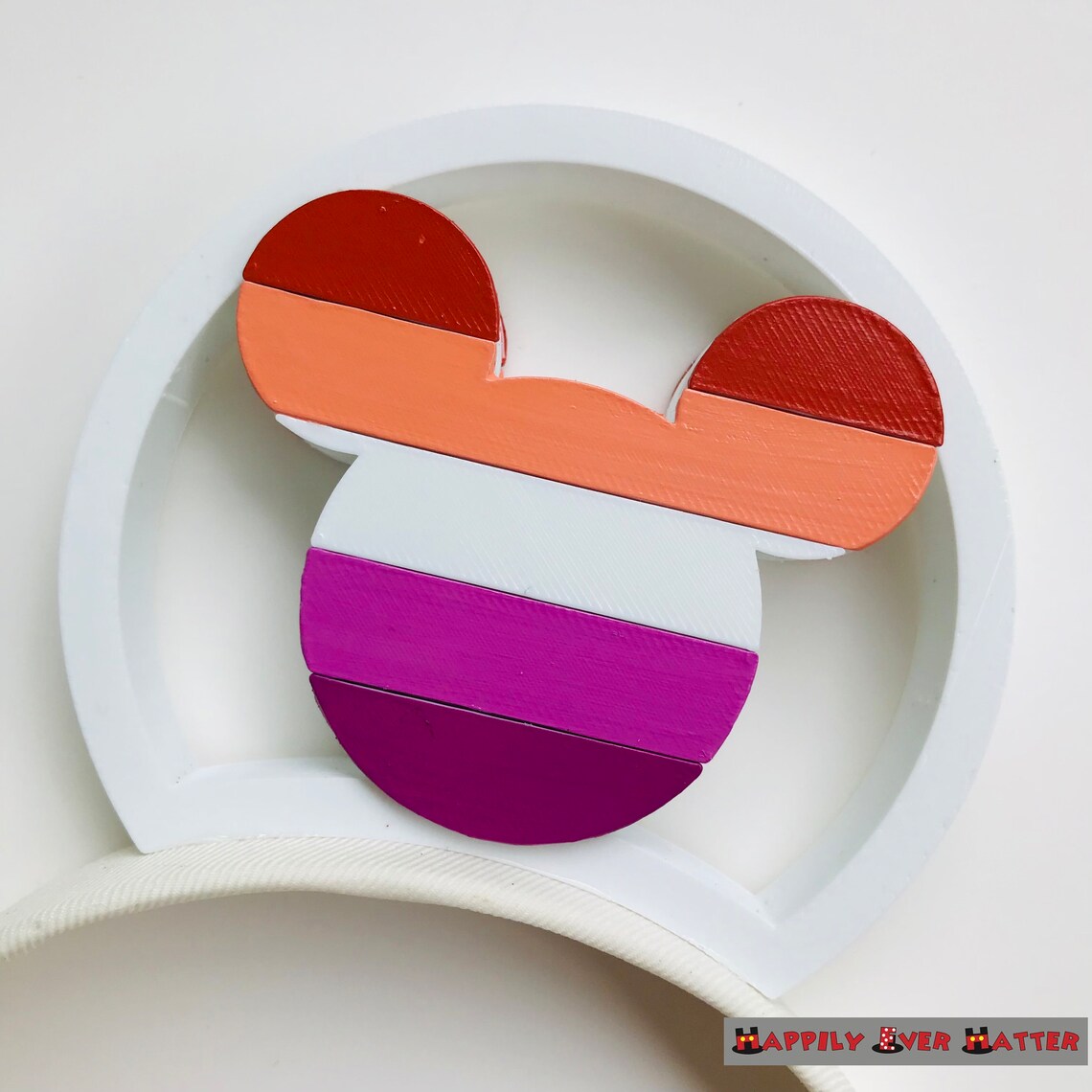 Lesbian Pride Flag Mickey 3D Printed LGBTQIA Mickey Mouse - Etsy