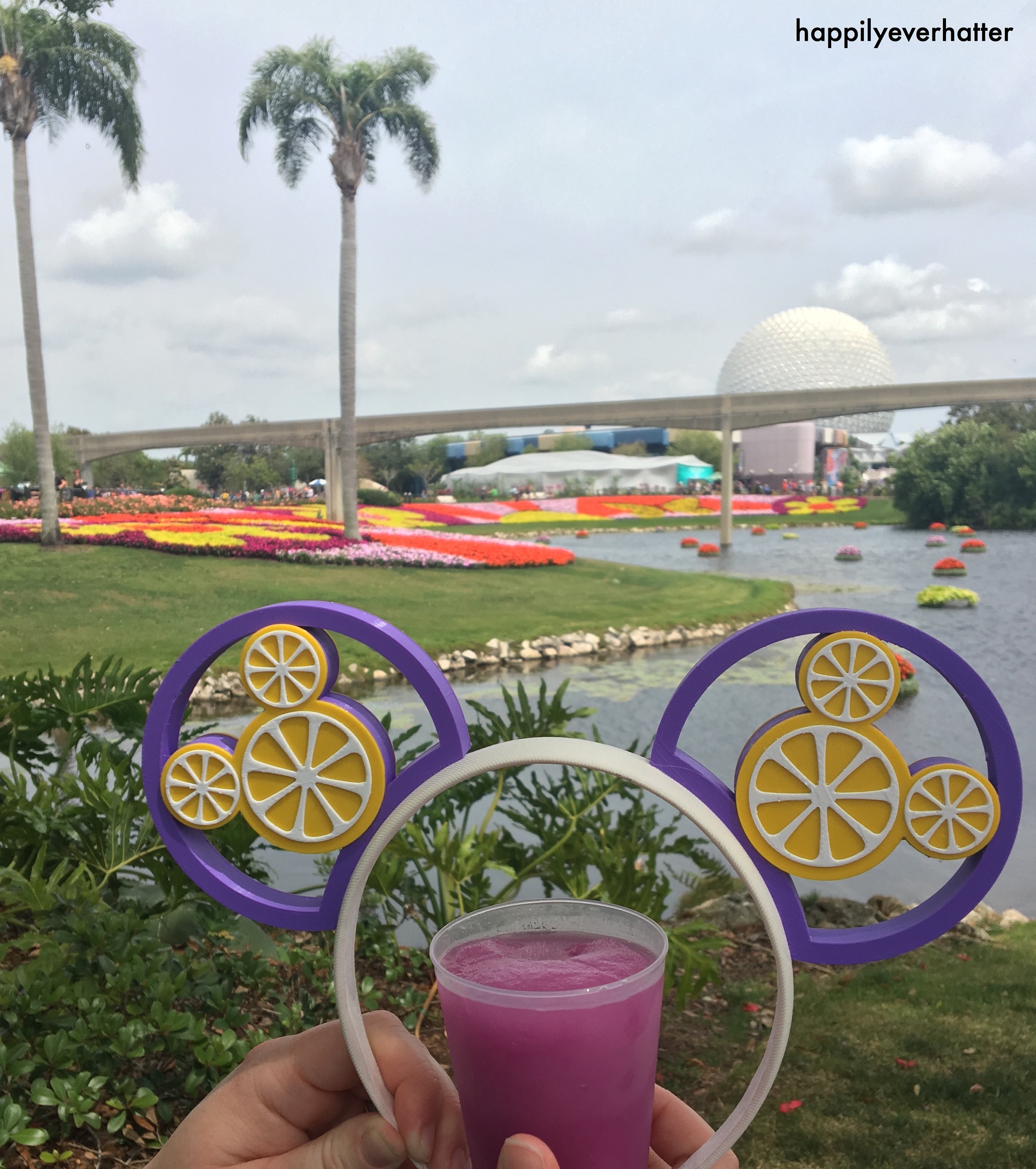 Mickey Violet Lemonadeepcot Flower and Garden Festival 3D | Etsy