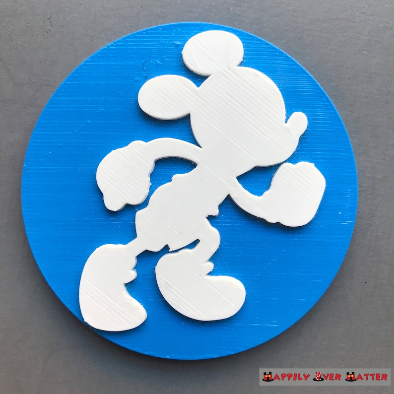 Run Disney Mickey Mouse Running Rundisney 3D Printed Women and - Etsy