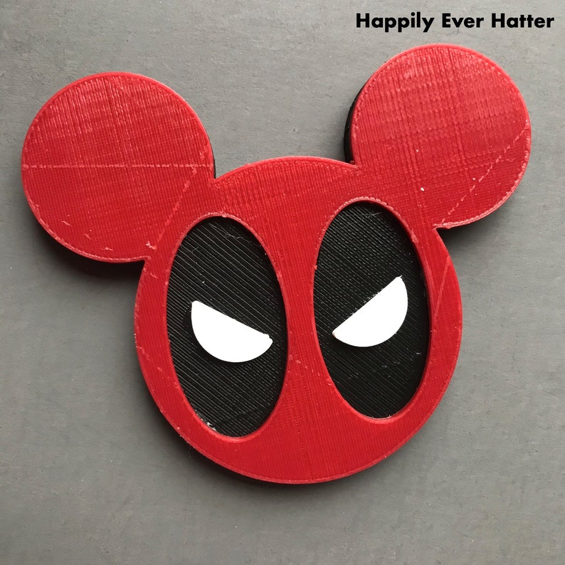 Deadpool 3D Printed Women and Girls Hair Clip Barrette Accessory or ...