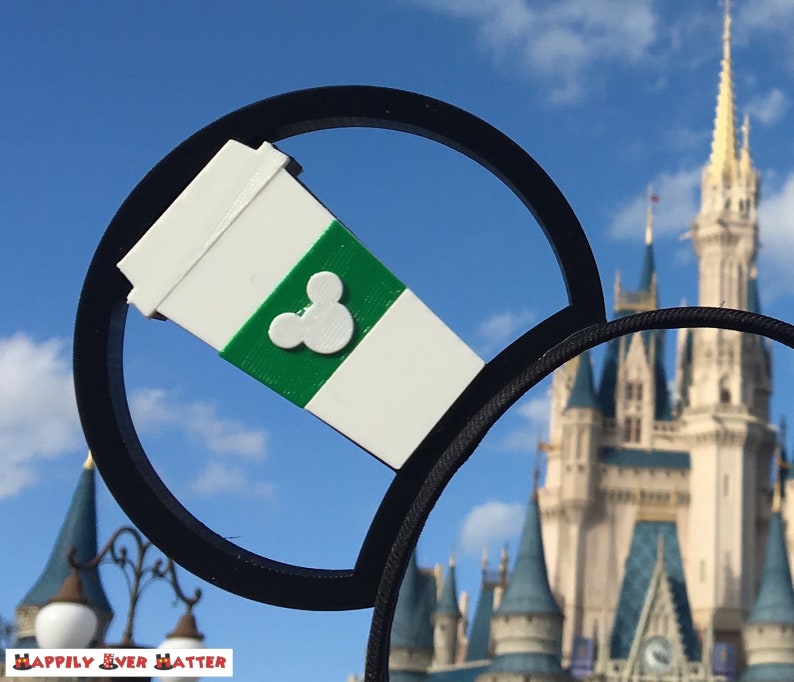 Mickey Coffee Cup 3D Printed Mouse Ears Illusionears Headband - Etsy