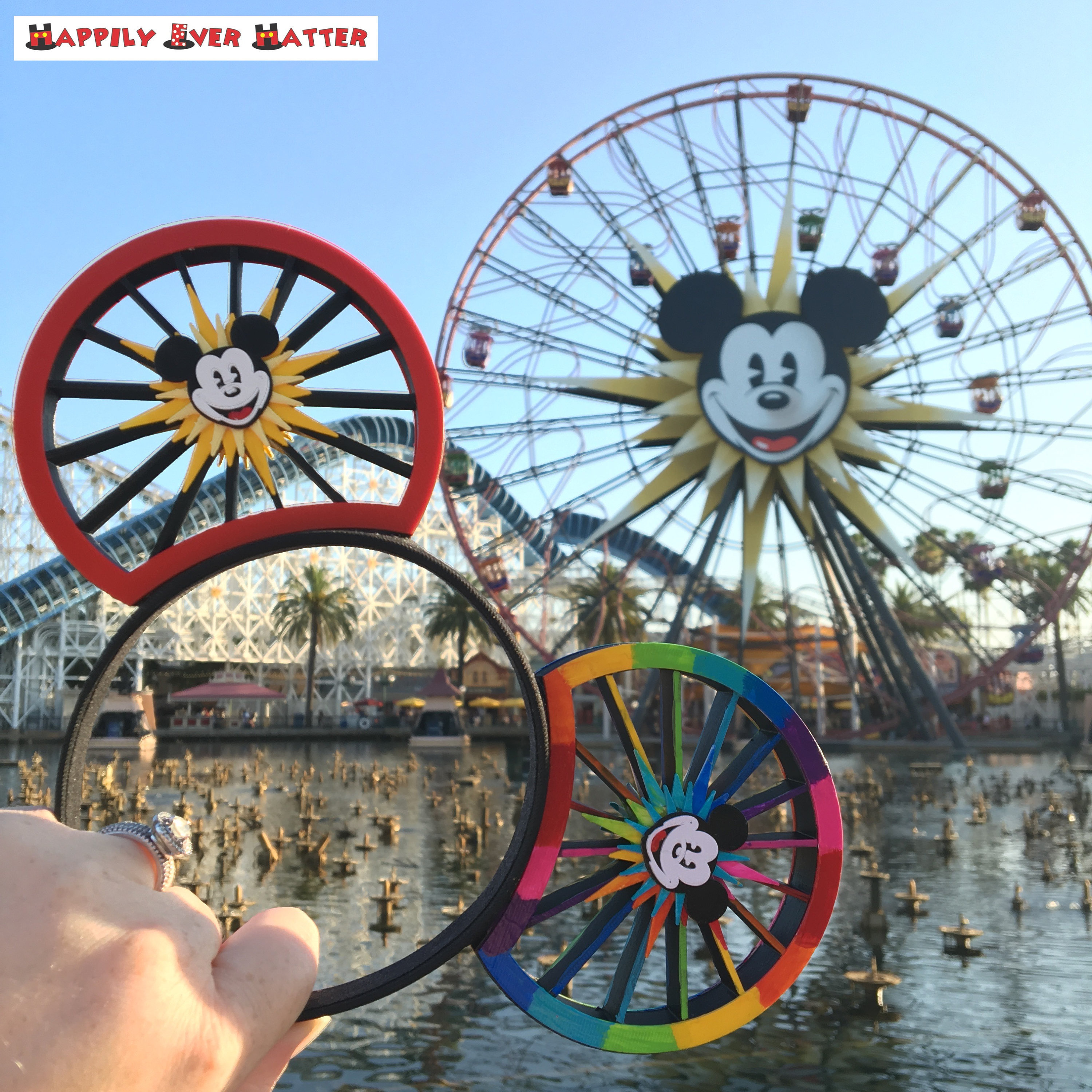 Mickey's Fun Wheel 3D Printed Mickey Mouse Ears - Etsy Singapore