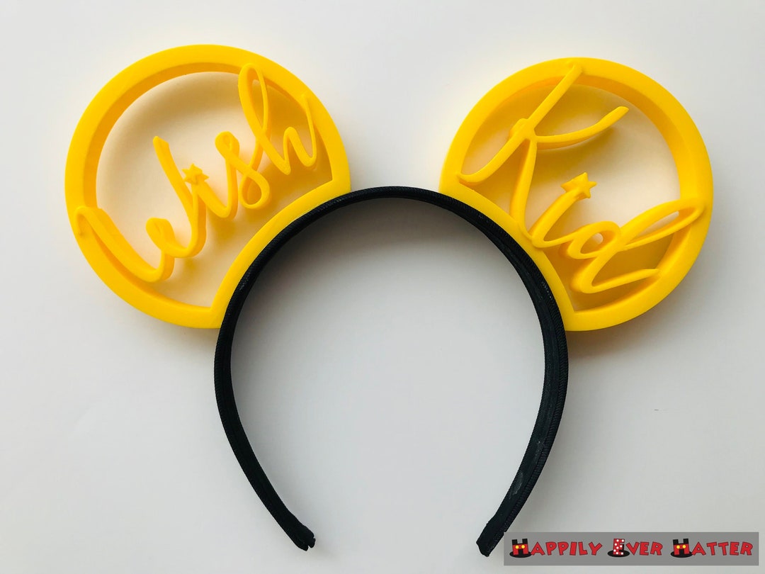 Wish Kid Ears 3D Printed Mickey Mouse Ears Illusionears Headband for ...