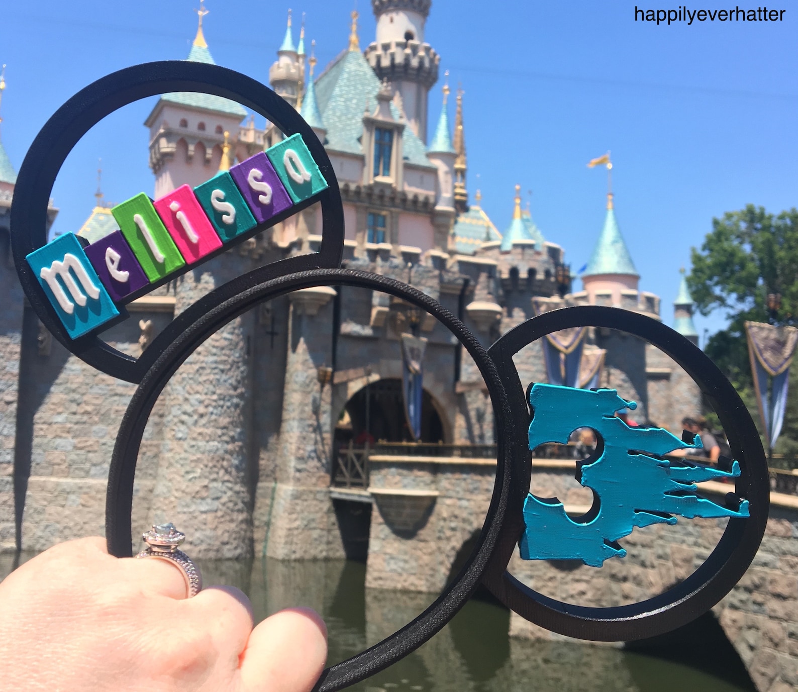 Personalized Custom Name Disneyland Retro Sign 3D Printed Mickey Mouse ...