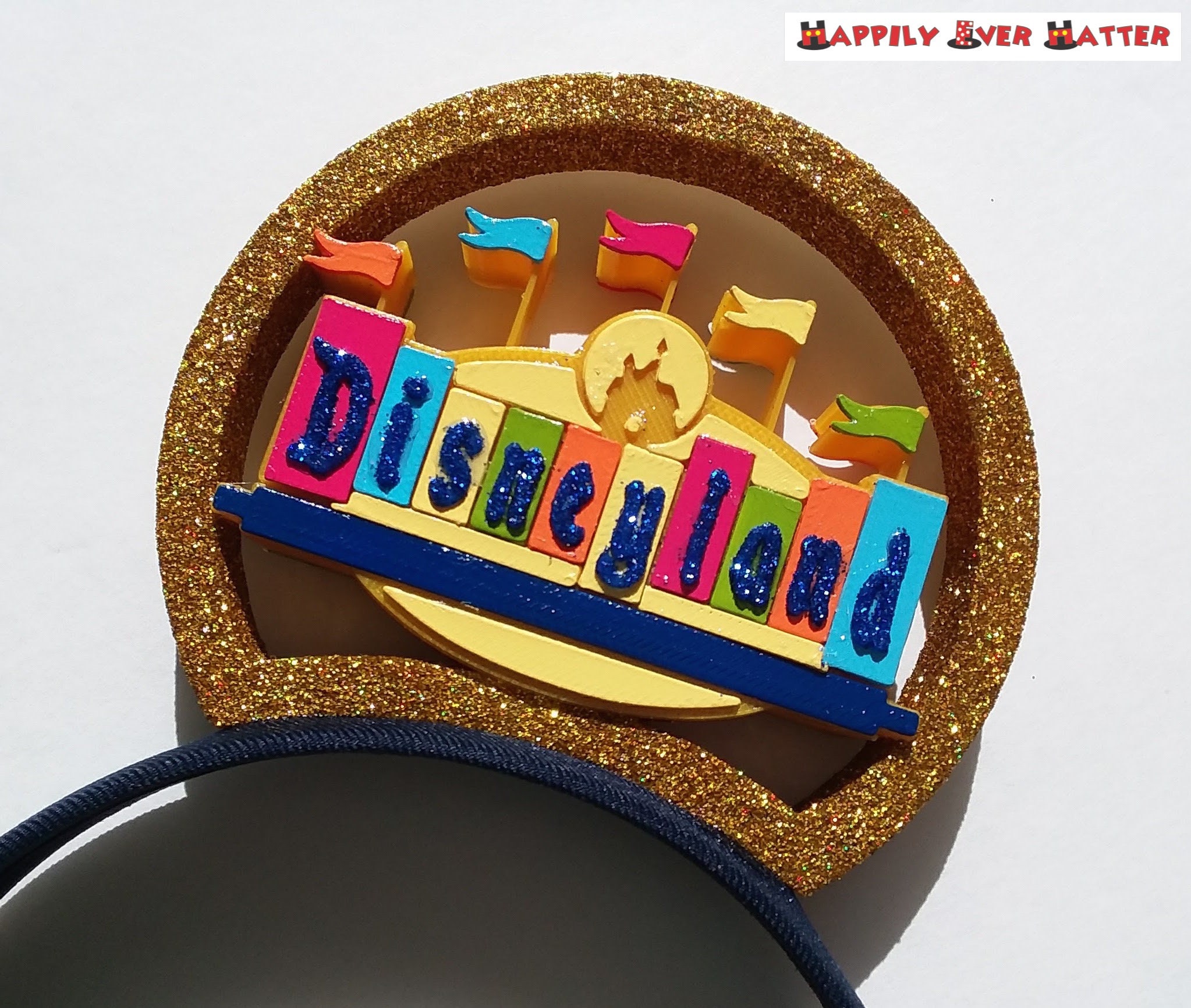 Personalized Custom Name Disneyland Retro Sign 3D Printed Mickey Mouse ...