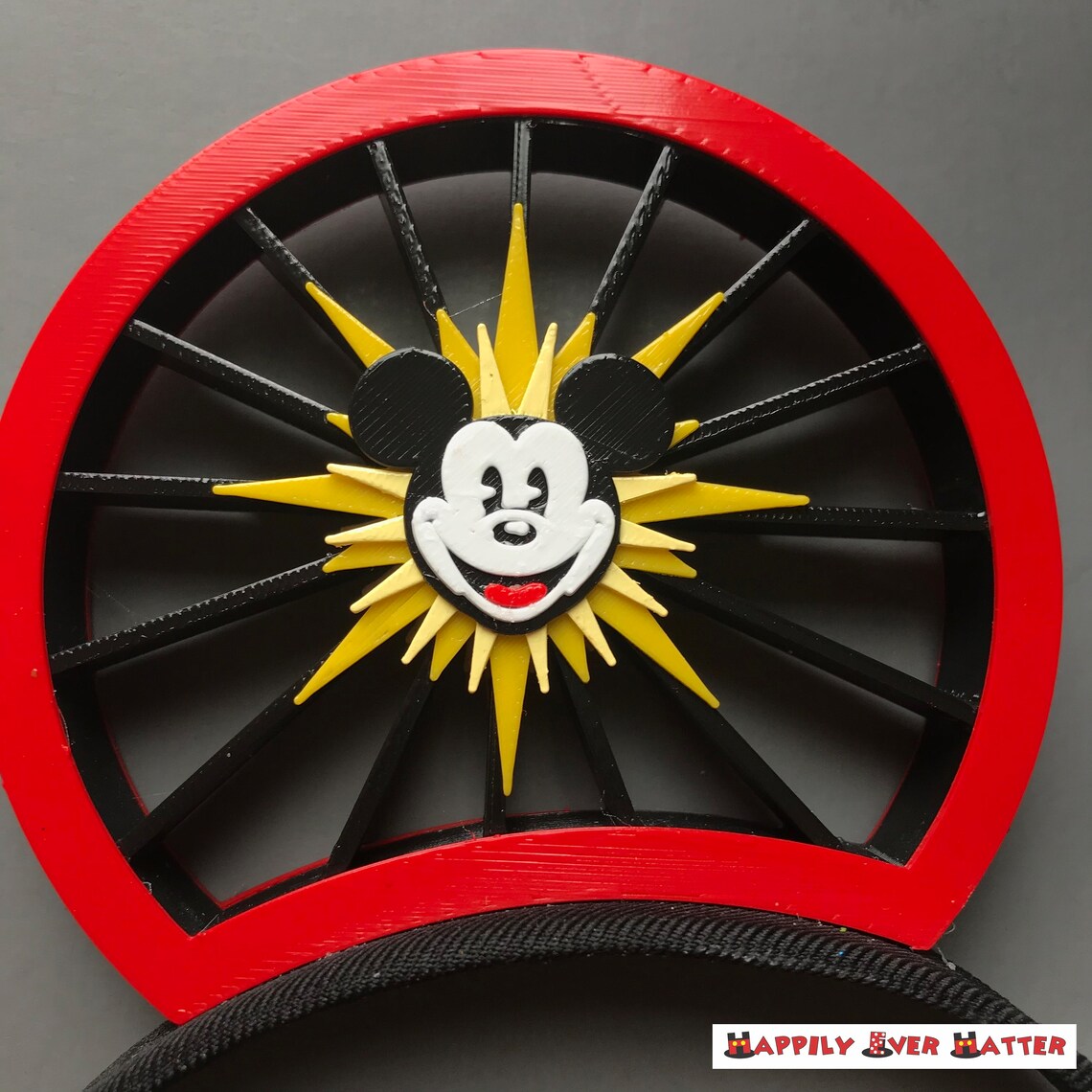 Mickey's Fun Wheel 3D Printed Mickey Mouse Ears | Etsy