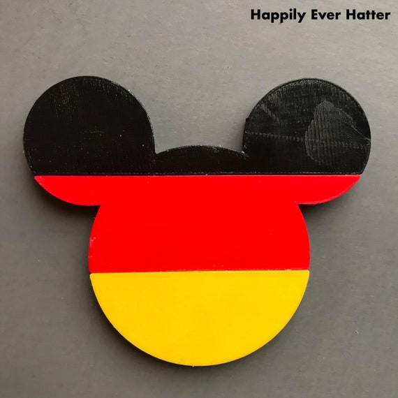 Germany Mickey Mouse Flag Epcot World Showcase Women and Girls - Etsy