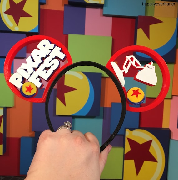 Pixar Fest Luxo Lamp and Pixar Ball 3D Printed Mickey Mouse | Etsy