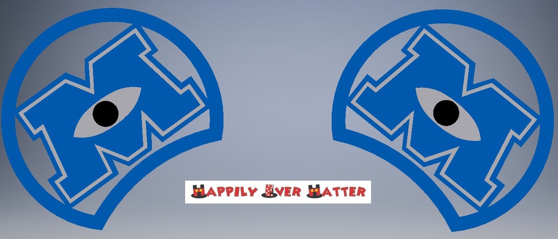 Monsters Inc. Pixar 3D Printed Mickey Mouse Ears Illusionears | Etsy