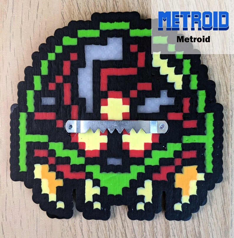 NES Metroid - Metroid Perler Art - Etsy