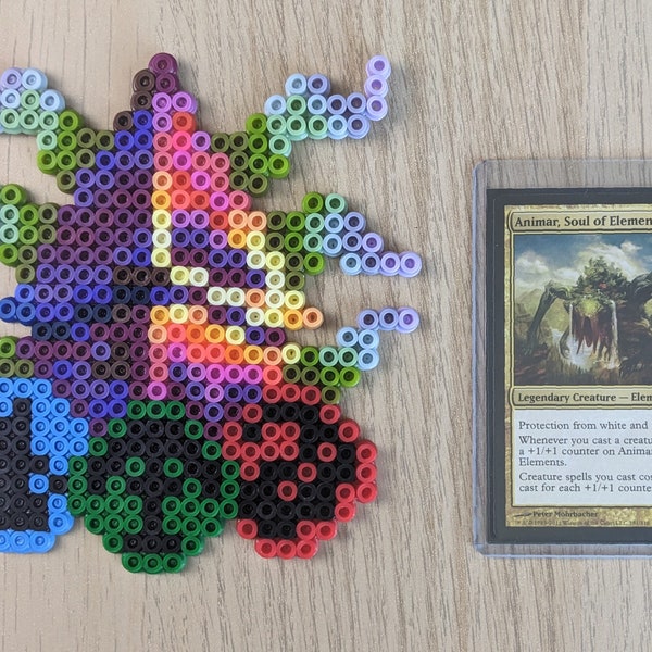 Perler Bead Card - Etsy