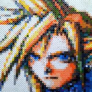 Final Fantasy VII - Cloud Strife Portrait - Etsy