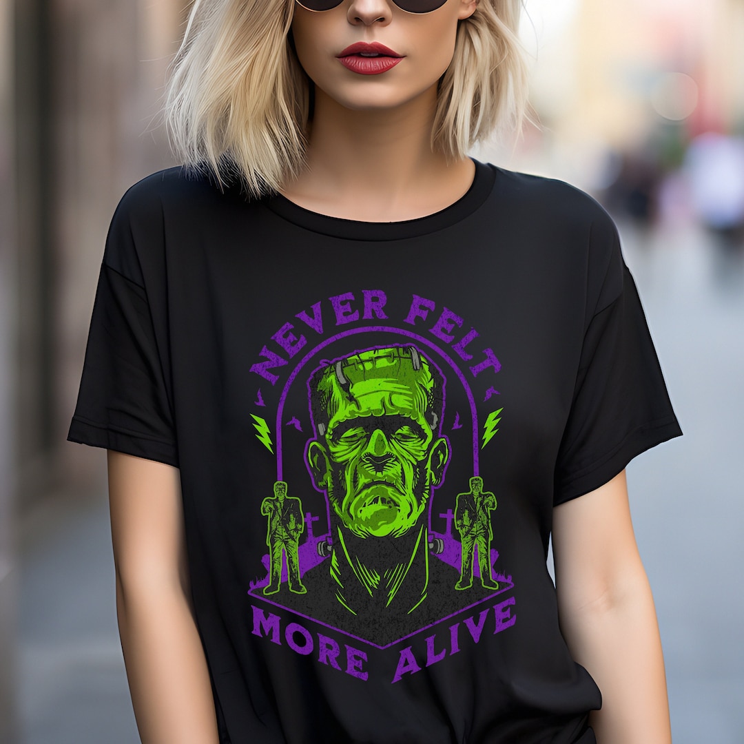 Camiseta del monstruo de Frankenstein, monstruos clásicos, camiseta de ...