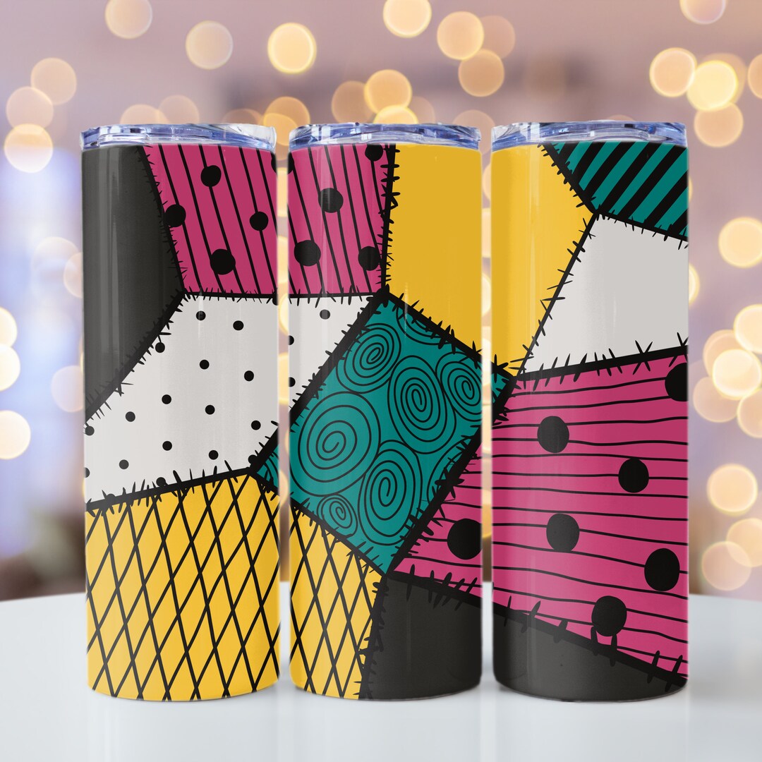 Sally Patchwork Dress Tumbler Gothic Romance Goth Tumbler - Etsy