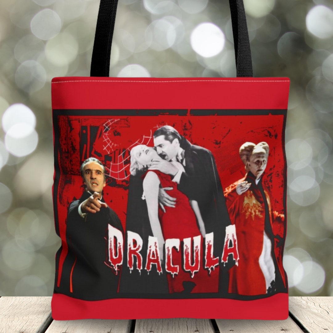 Iconic Vampires Tote Bag, Dracula, Horror Lover, Goth, Gothic, Alt ...