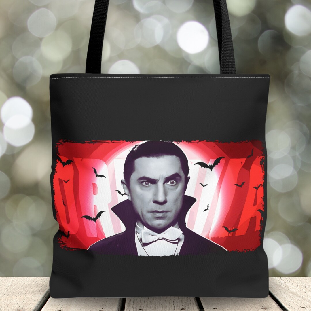 Classic Horror Dracula Tote Bag, Goth, Gothic Style, Alt, Aesthetic ...