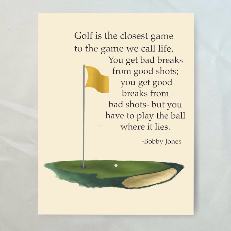 Golf Card - Etsy