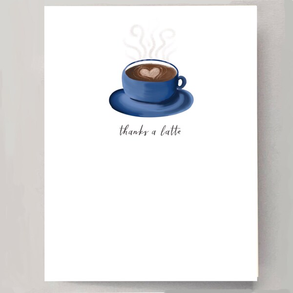 Coffee Thank You - Etsy