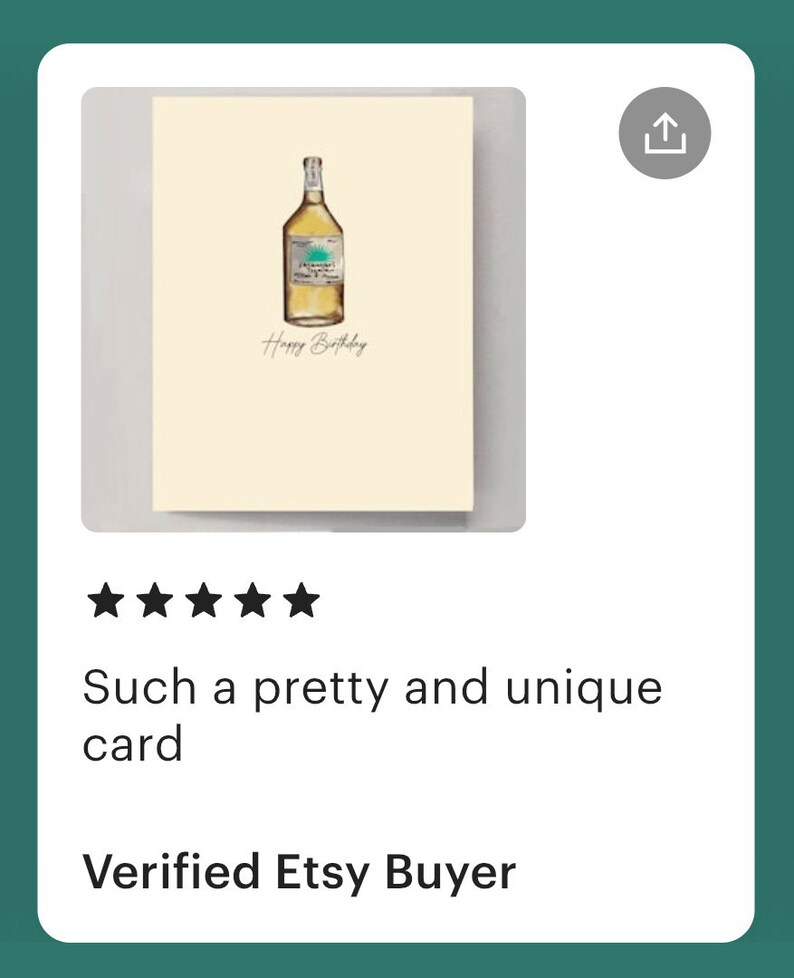 Tequila Birthday Card, Tequila Card, Casamigos Repasado, Casamigos ...