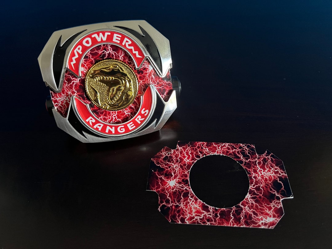 Custom Morphing Grid Lens Sticker for Morpher MMPR Power Rangers - Etsy