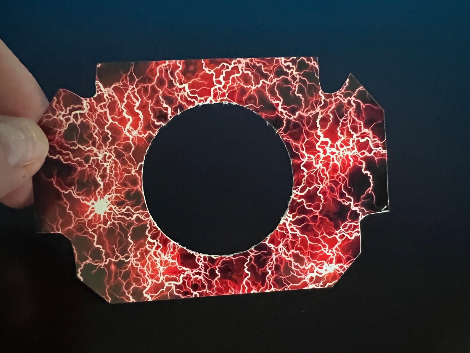 Custom Morphing Grid Lens Sticker for Morpher MMPR Power Rangers - Etsy