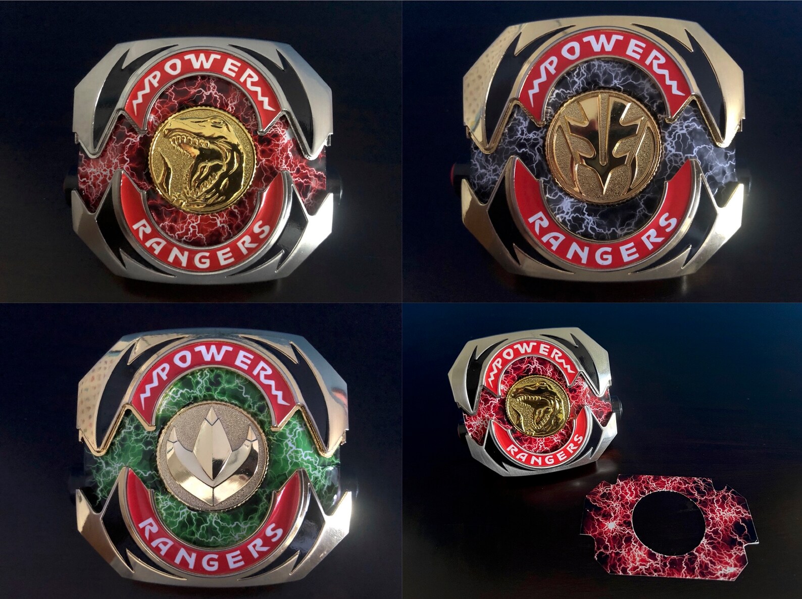 Custom Morphing Grid Lens Sticker for Morpher MMPR Power Rangers - Etsy