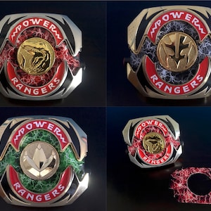 Custom Morphing Grid Lens Sticker for Morpher MMPR Power Rangers - Etsy