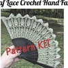 Ankh Crochet Hand Fan Pattern Hand Fan Crochet Pattern PDF Pattern Fan ...
