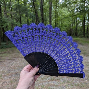 Ankh Crochet Hand Fan Pattern - Hand Fan Crochet Pattern - PDF Pattern ...