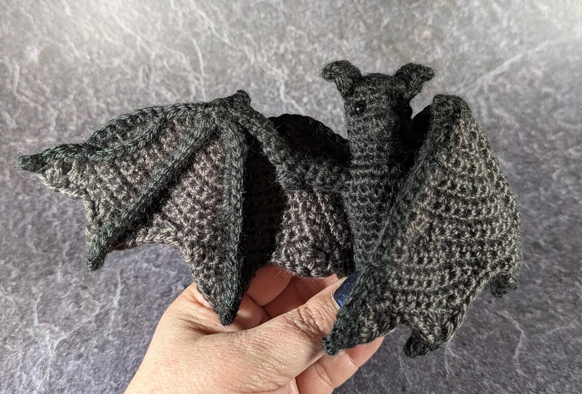 Handmade Crochet Bat - Stuffed Bat - Bat Amigurumi - Plushie - Etsy