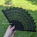 Crown of Petals Crochet Hand Fan Pattern - Hand Fan Crochet Pattern ...