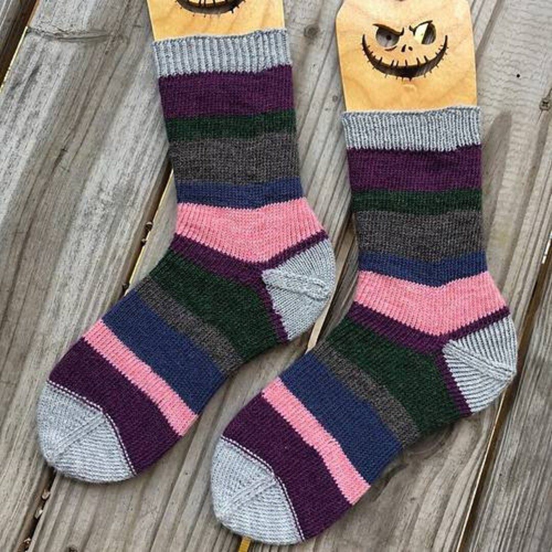 9" Circular Sock Knitting Workshop - PDF Pattern Download - Etsy Australia