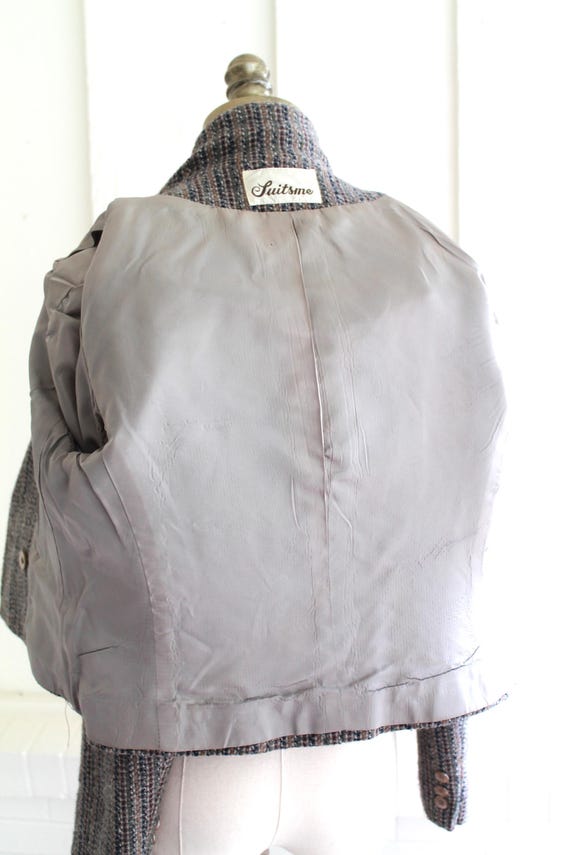 1970s - Two-Piece Suit - Puff Sleeve - Blazer and Ski… - Gem