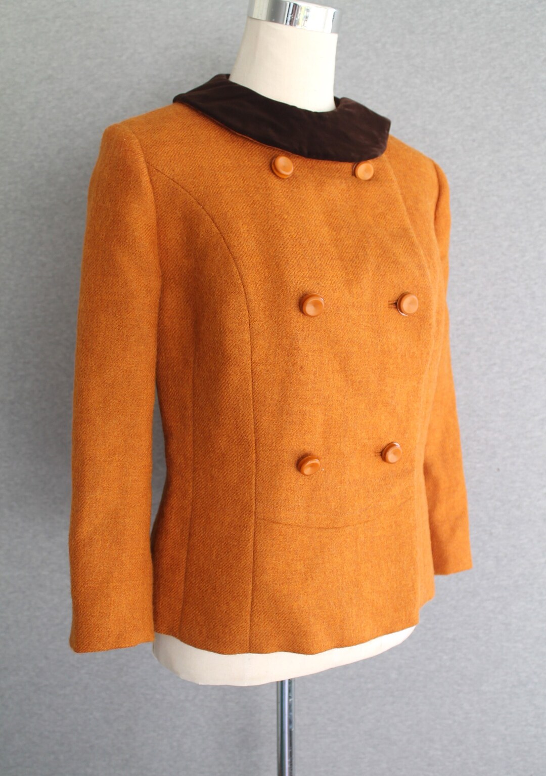Bespoke Wool Mid Century Women's Custom Tailored Jacket by Utah ...