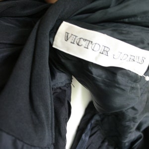 Victor Joris - Designer - Silk Jersey - Taffeta - Ruffles - Circa 1970s ...