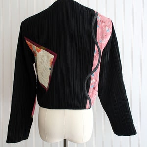 1980s Namba Japan Designer Ann Namba Cropped Jacket Fortuny Style One ...