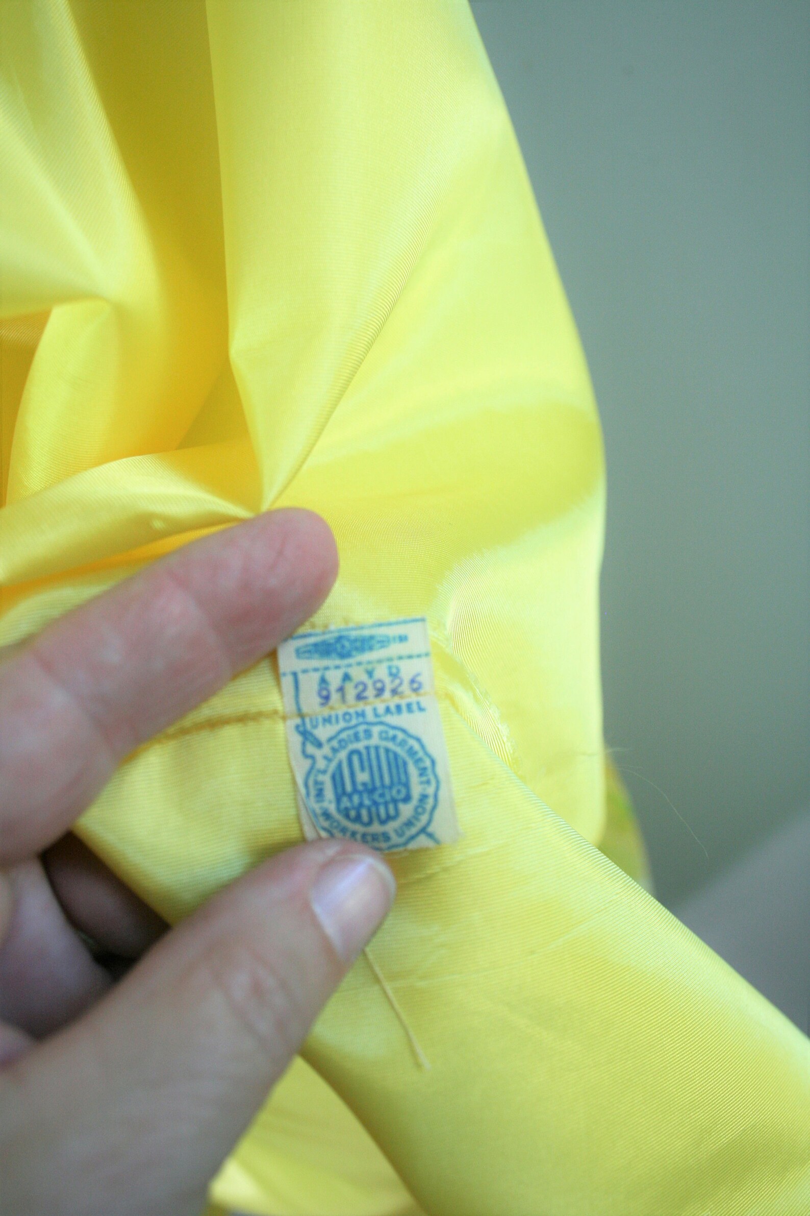 Poo Poo Pee Doo 1950-60's Pin Up Yellow organza | Etsy